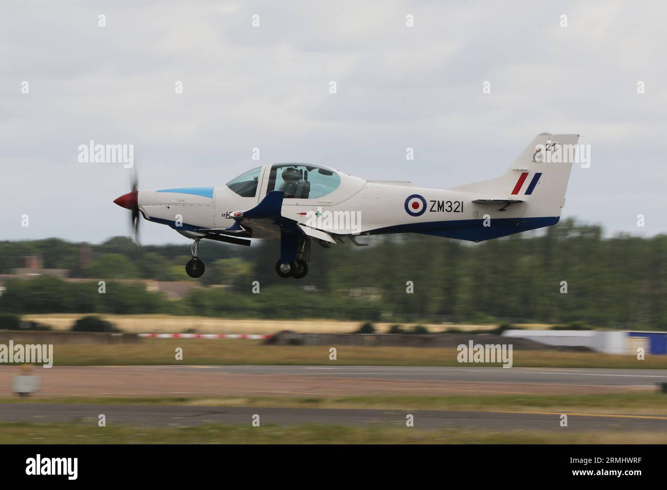 ZM321, a Grob Prefect T1 operated by the Royal Air Force (RAF ...