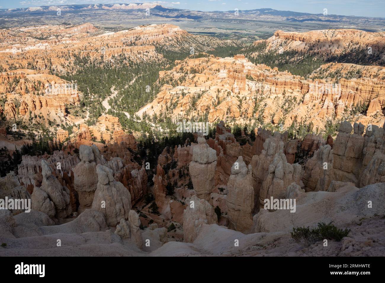 Bryce Canyon in Utah, is famous of its breathtaking rock formations ...