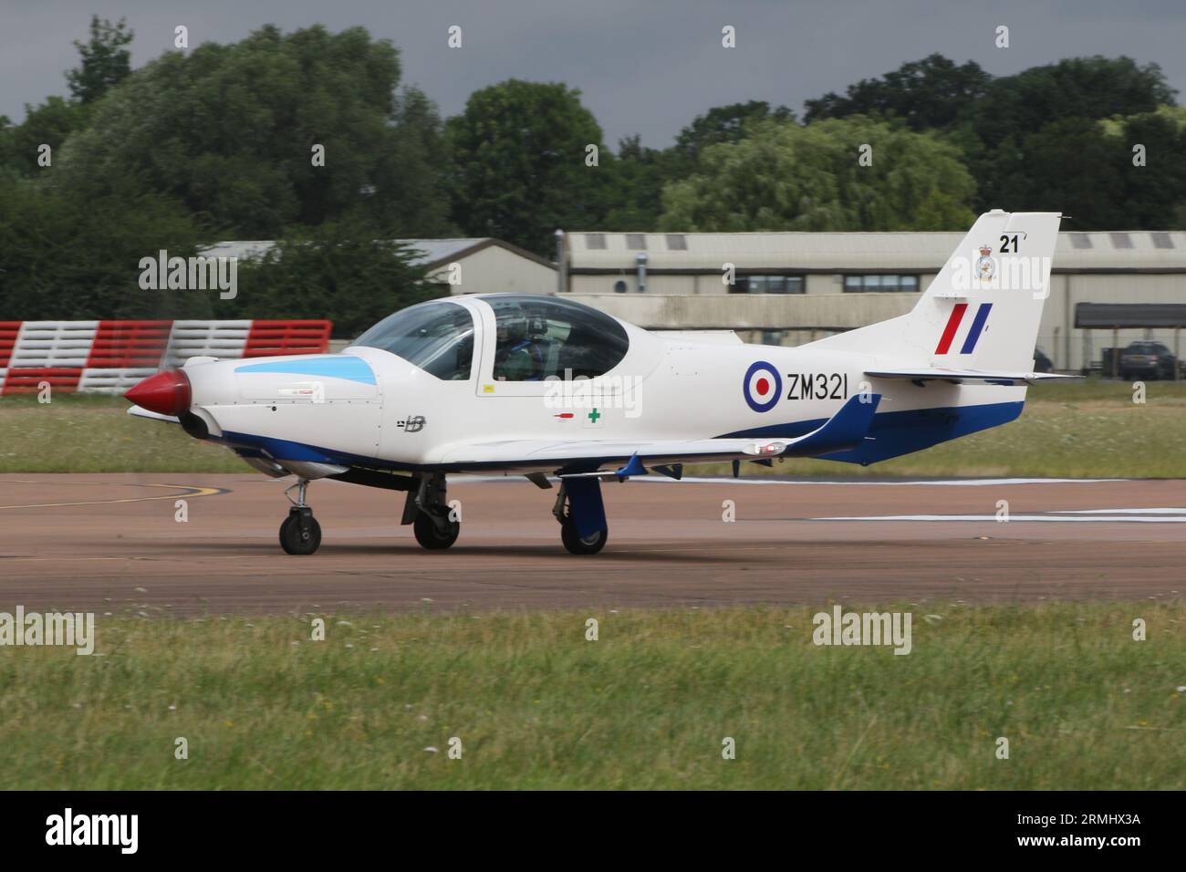 ZM321, a Grob Prefect T1 operated by the Royal Air Force (RAF ...