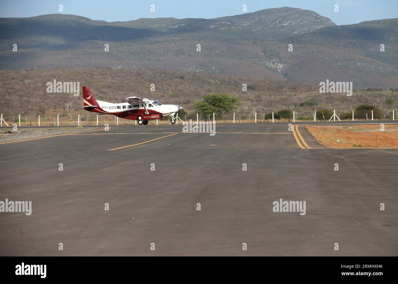 ituacu, bahia, brazil - august 25, 2023: aeronava cessna caravan 208b ...