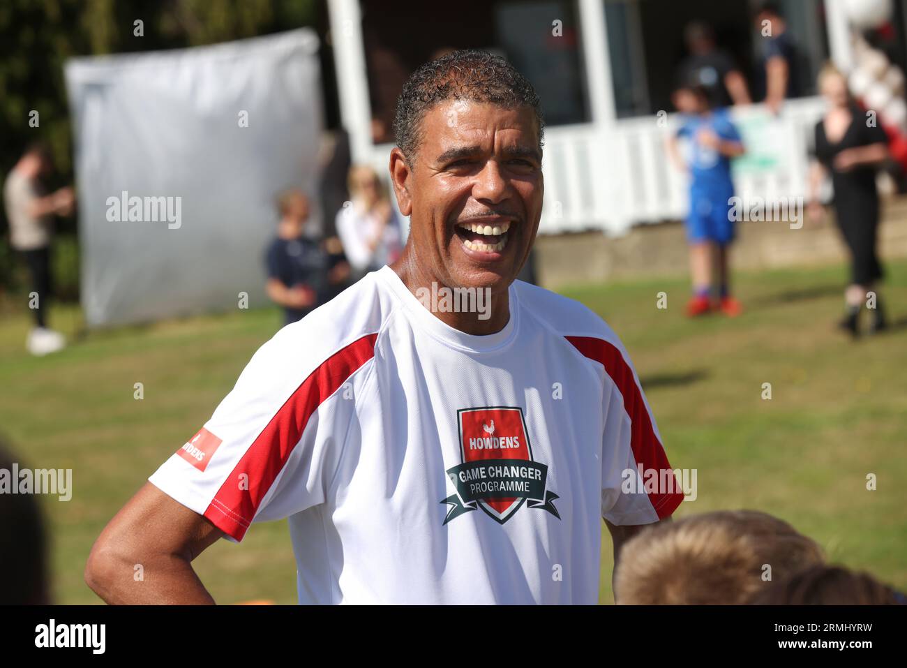 Football legend Chris Kamara pictured in Southwick, Hampshire, UK Stock ...