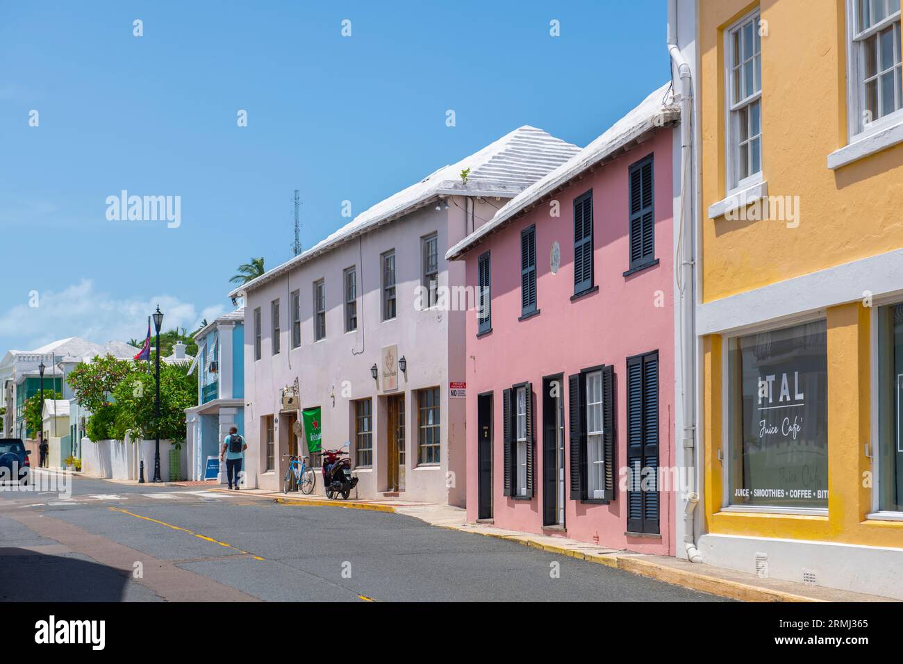 Bermuda street st georges hi-res stock photography and images - Alamy