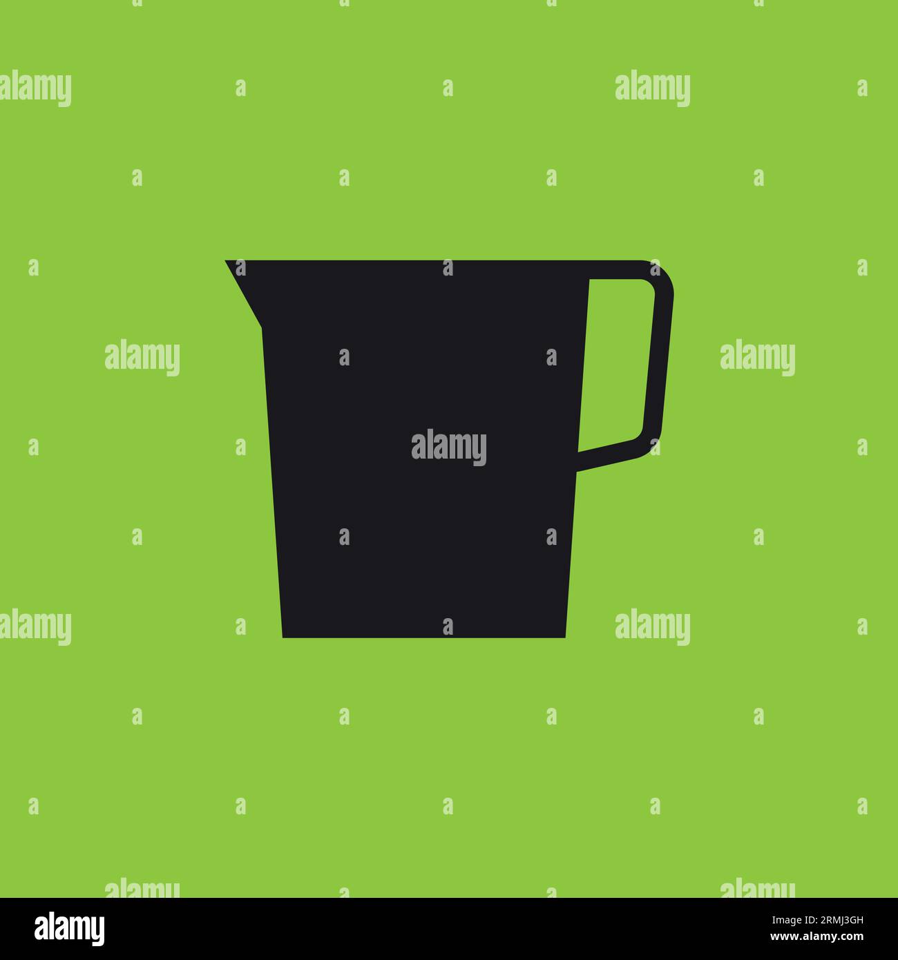 plastic mug jug volume liter. - Vector Stock Vector Image & Art - Alamy