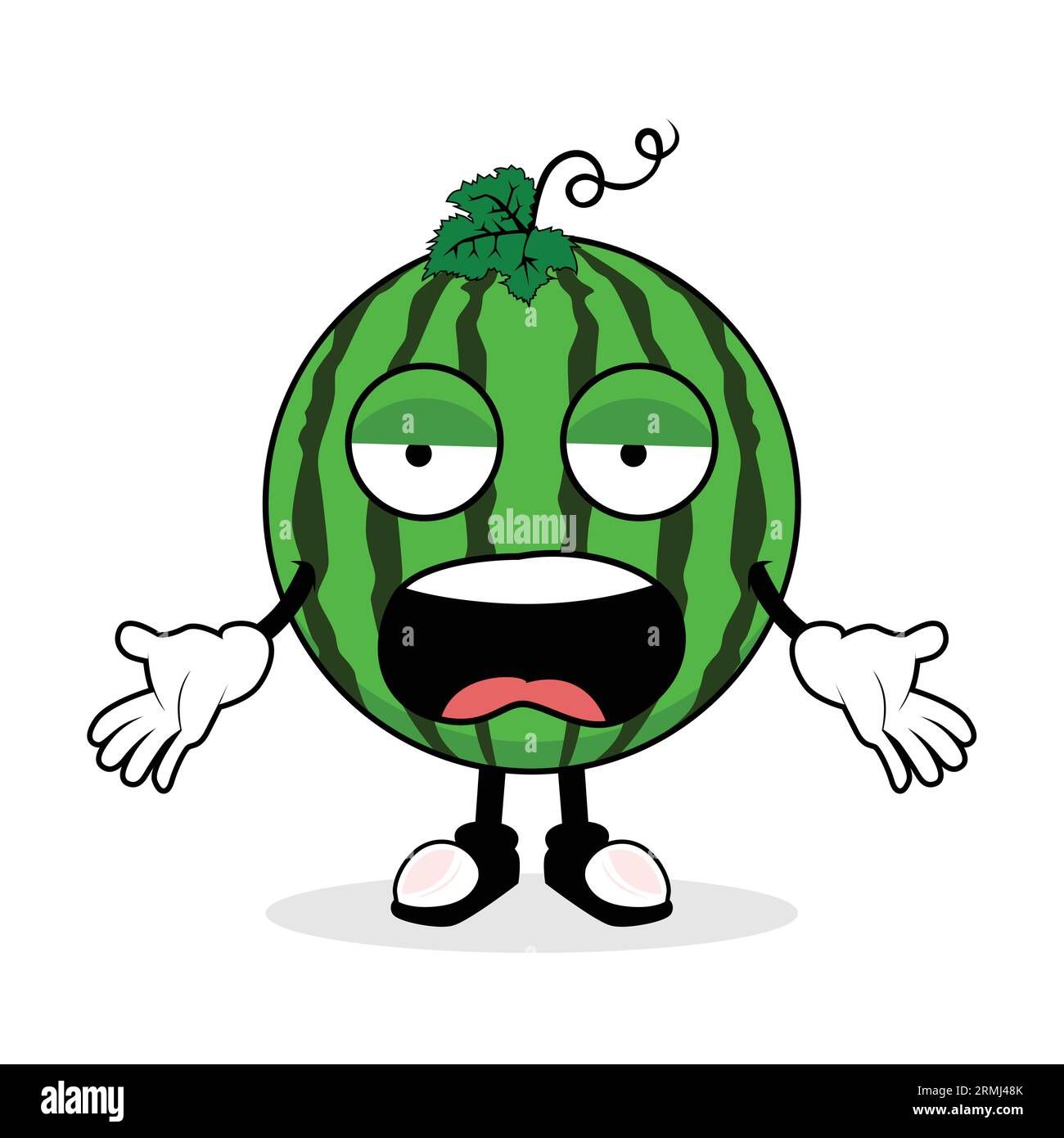 Watermelon kawaii hi-res stock photography and images - Alamy