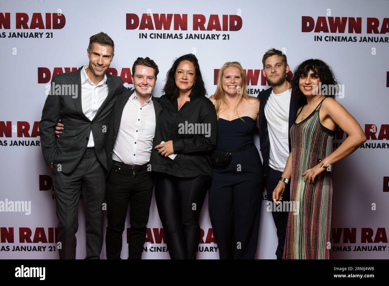 Matthew Metcalfe, Harry Wynn, Lesley Hansen, Samantha Smyrke, Tom Blackwell and Leela Menon at ...