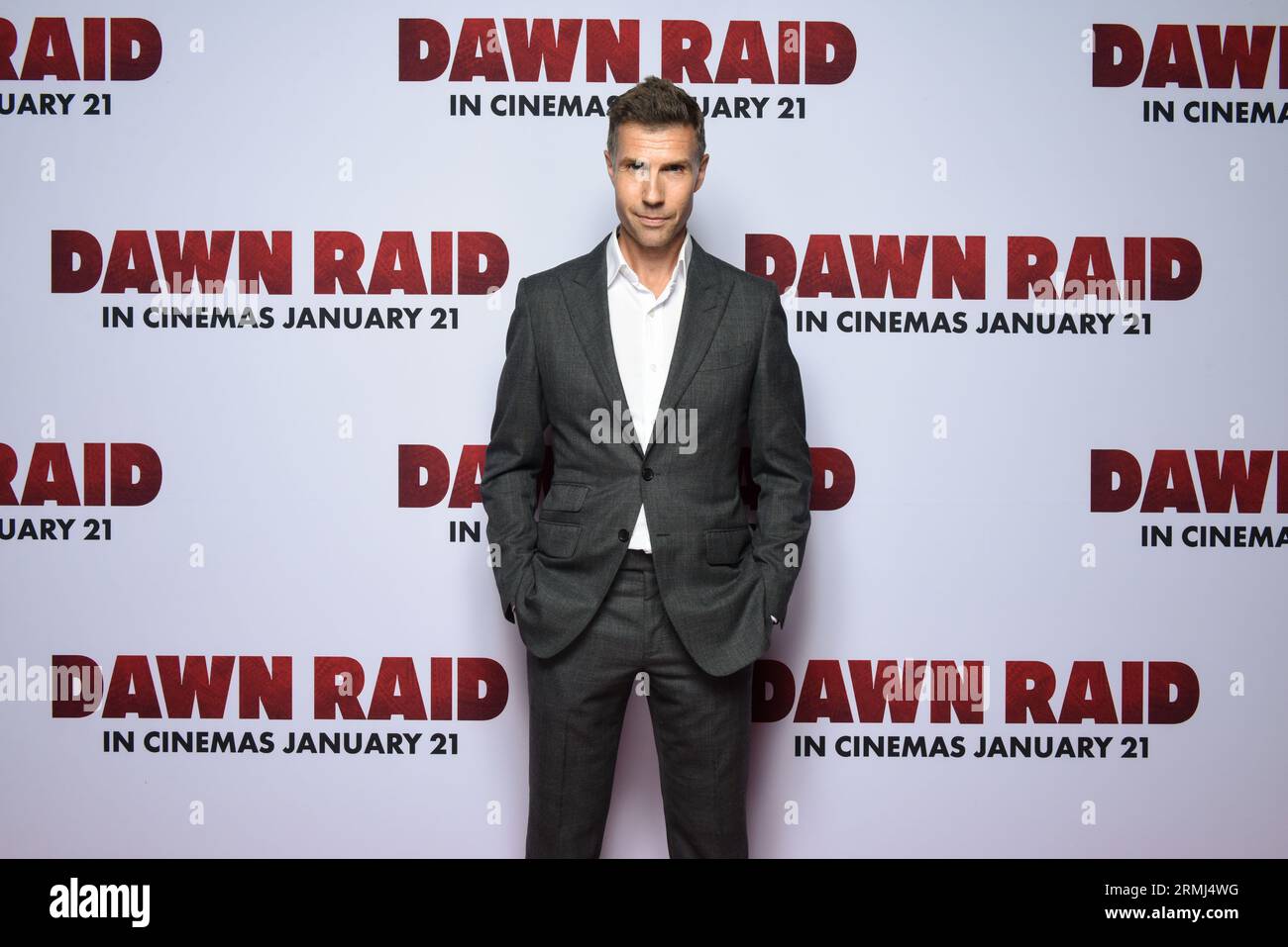 Matthew Metcalfe at the Dawn Raid Film Premiere 2021 Stock Photo - Alamy