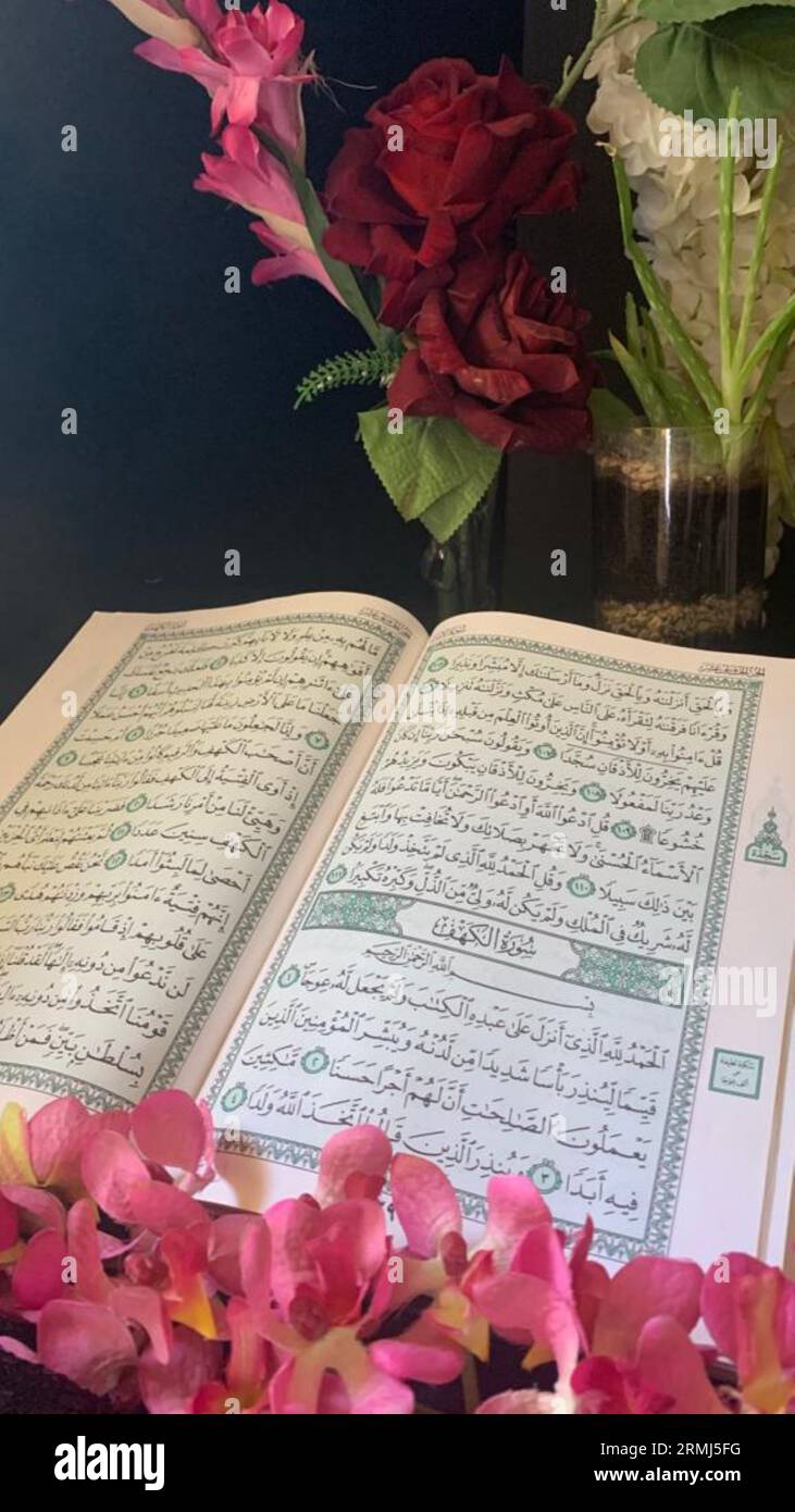Pink quran hi-res stock photography and images - Alamy