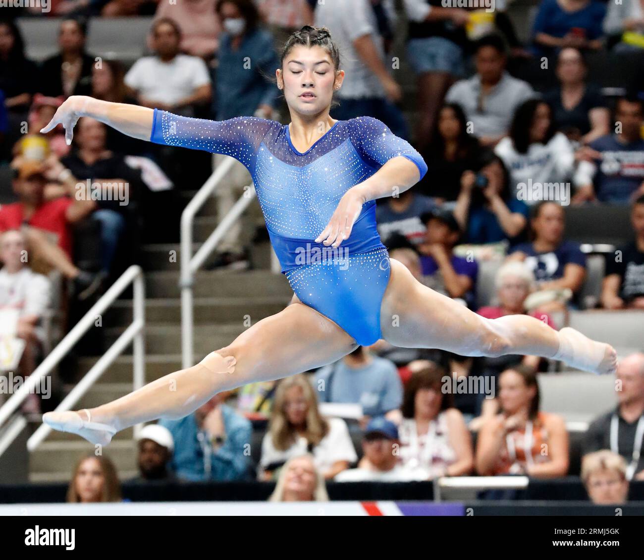 San Jose, California, USA. 27th Aug, 2023. Kayla DiCello (208) competes ...