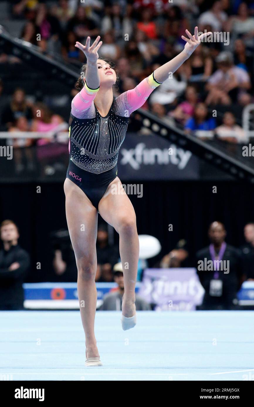 San Jose, California, USA. 27th Aug, 2023. Levi Jung-Ruivivar (221 ...