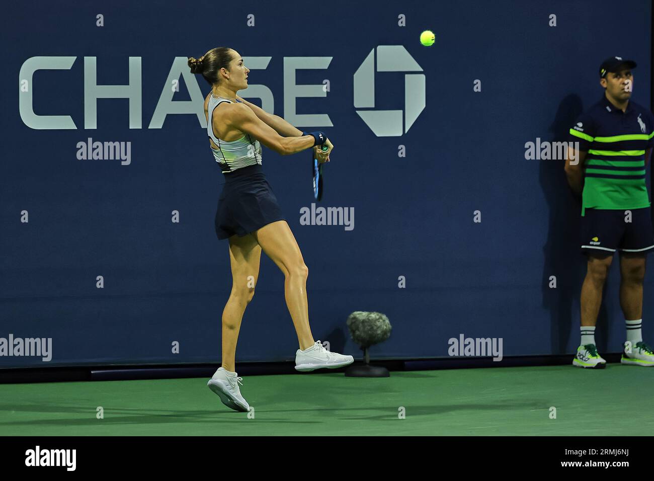 New York, New York, USA. 28th Aug, 2023. Mirjam Bjorklund (SWE) in ...