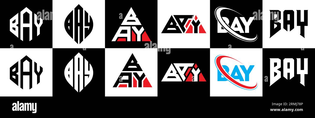 Bay minimalist logo hi-res stock photography and images - Alamy