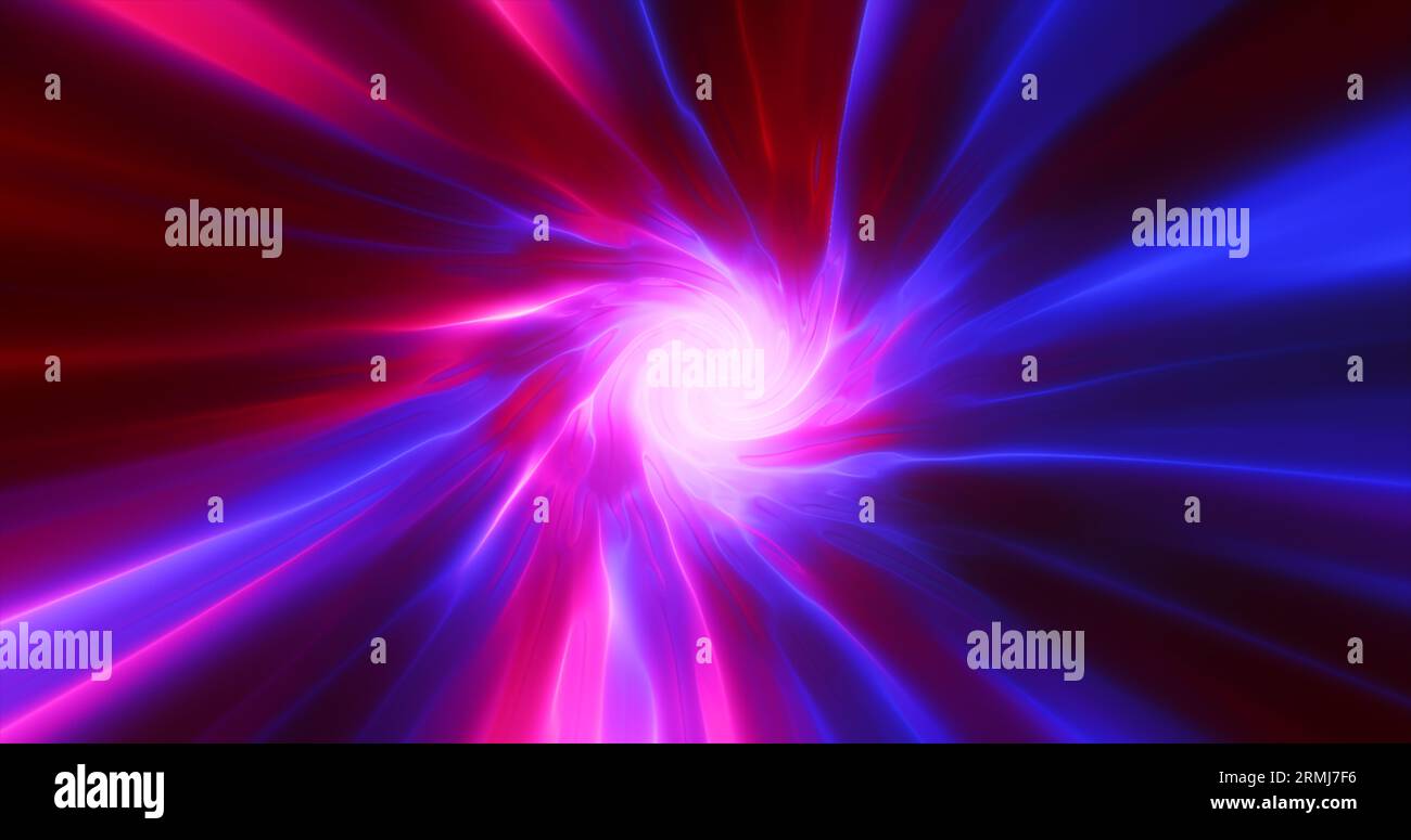 Purple hypertunnel spinning speed space tunnel made of twisted swirling ...