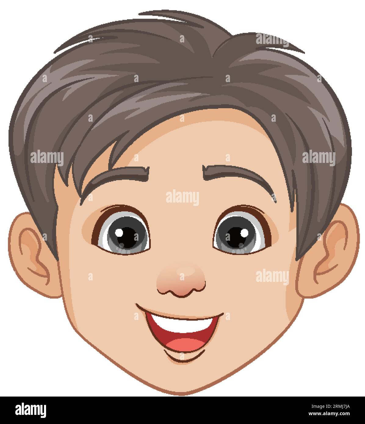 Facial features vector vectors hi-res stock photography and images - Alamy