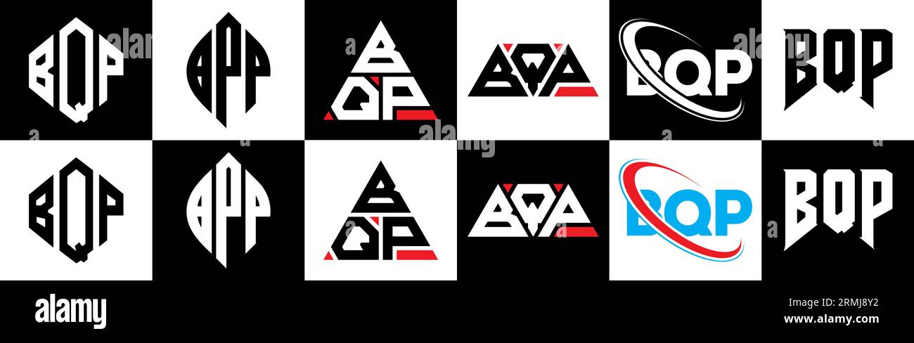 Bqp minimalist logo hi-res stock photography and images - Alamy