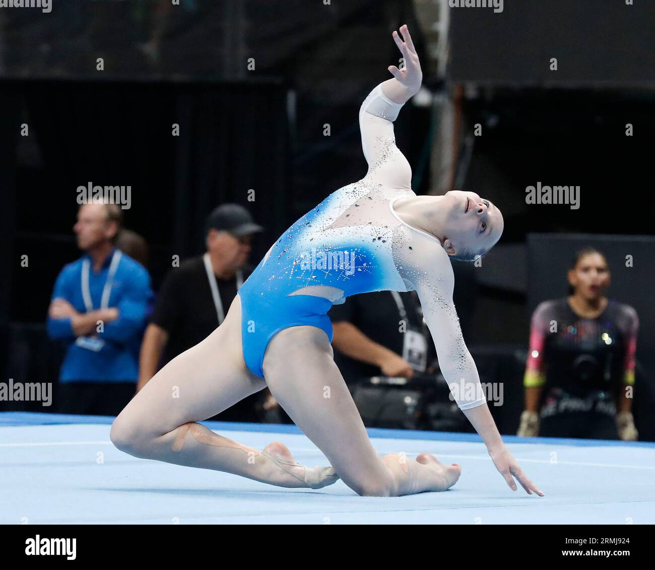 San Jose, California, USA. 27th Aug, 2023. Nola Matthews (201) competes ...