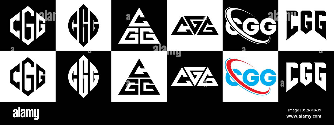 Cgg logo design hi-res stock photography and images - Alamy