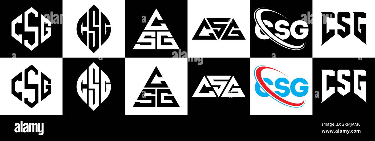 Csg logos hi-res stock photography and images - Alamy
