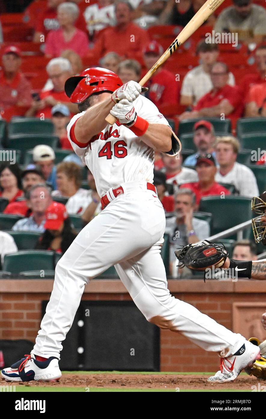 ST. LOUIS, MO - AUGUST 28: St. Louis Cardinals designated hitter Paul ...