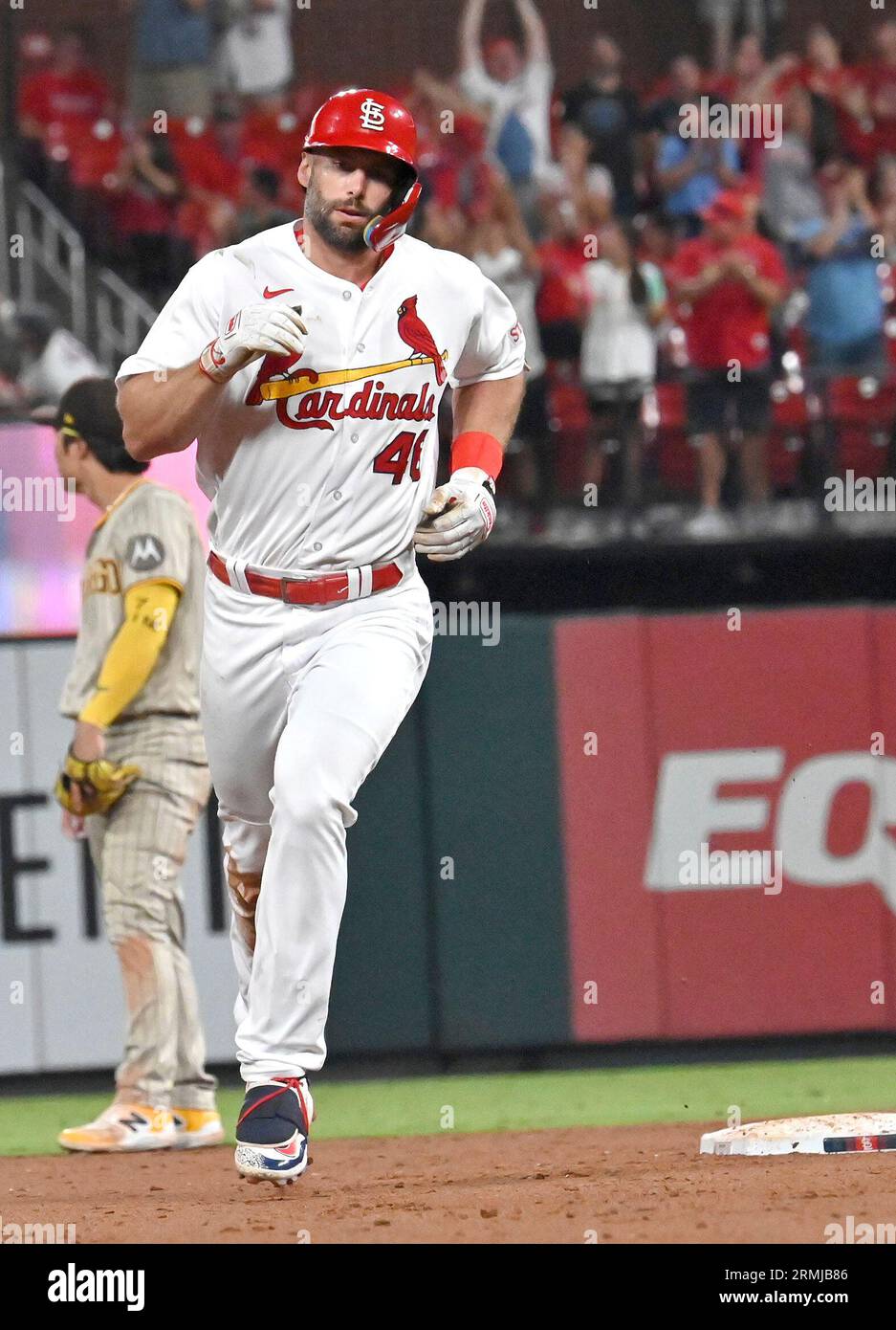 ST. LOUIS, MO - AUGUST 28: St. Louis Cardinals designated hitter Paul ...