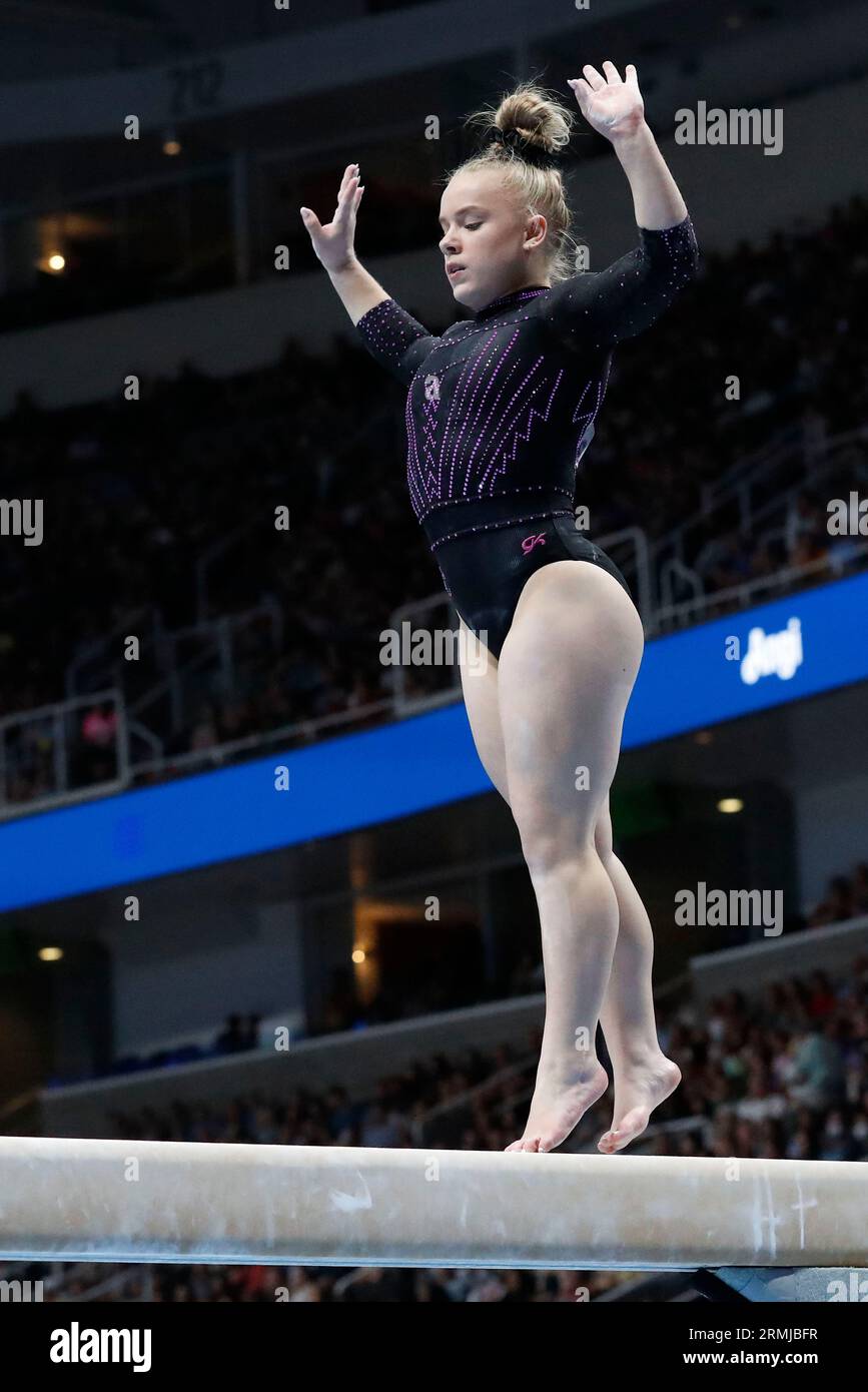 San Jose, California, USA. 27th Aug, 2023. Joscelyn Roberson (228 ...