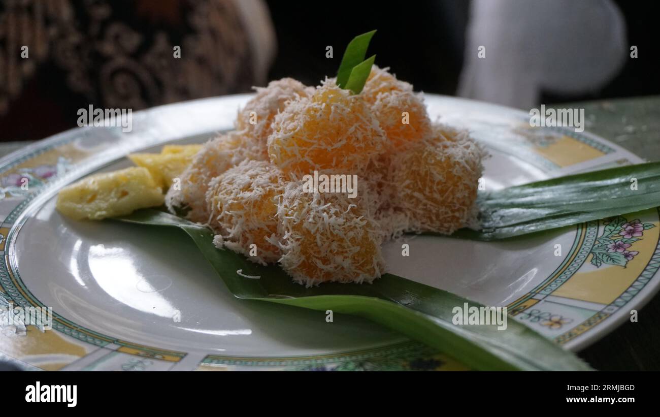 Ongol-ongol is one of traditional snacks from West Java Indonesia. Made ...