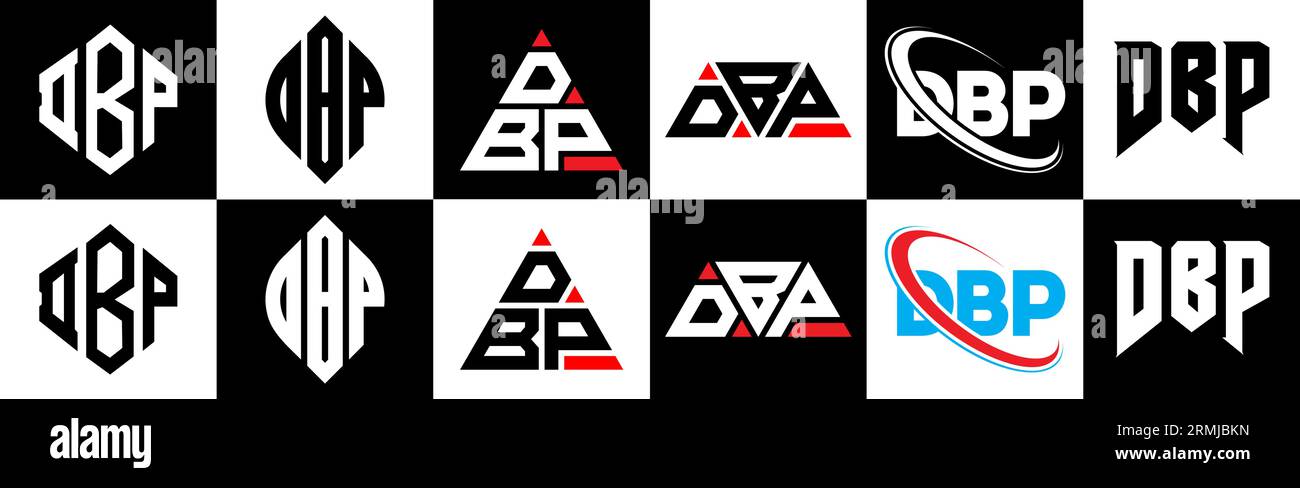 Dbp minimalist logo hi-res stock photography and images - Alamy