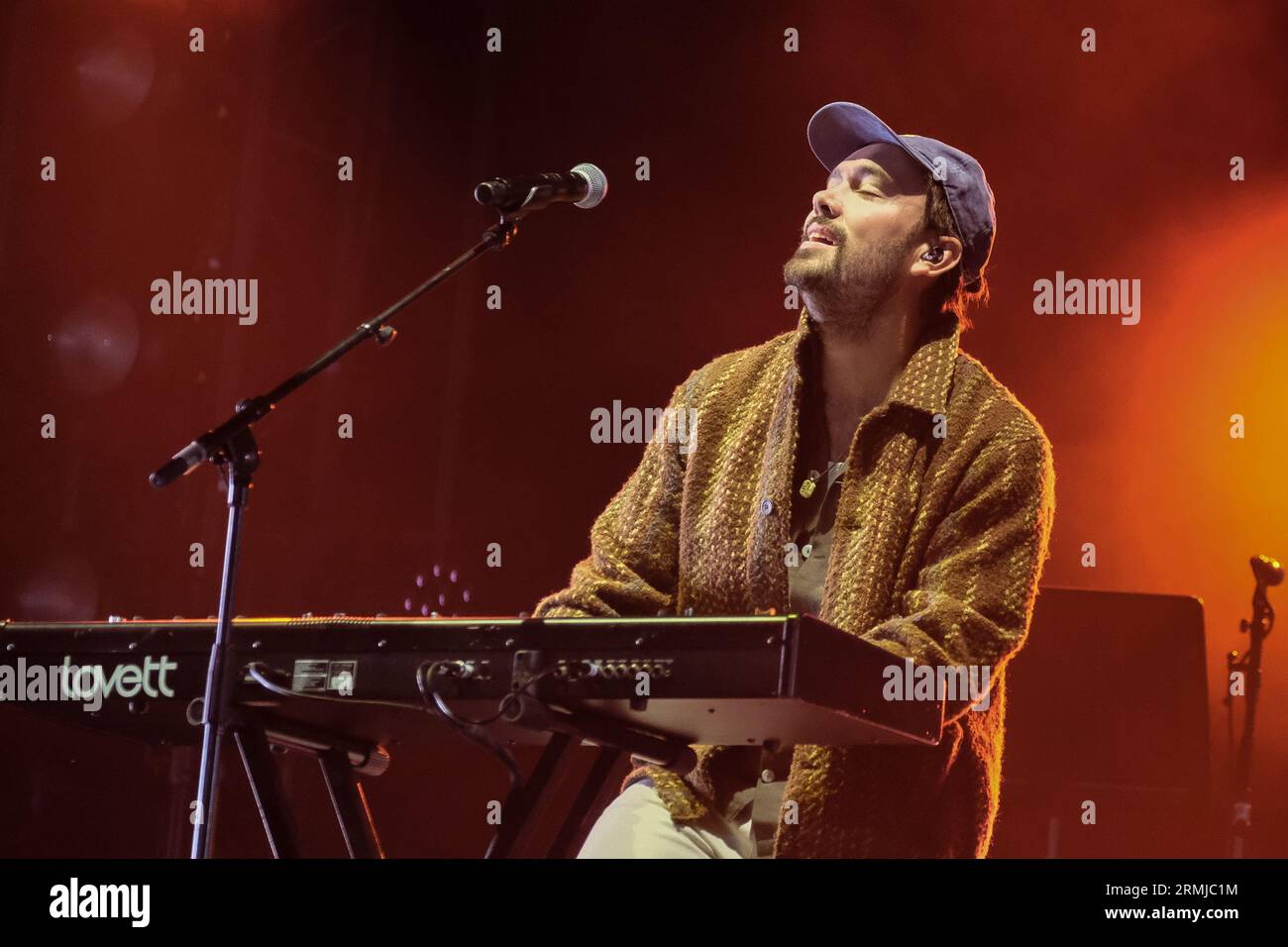 Portsmouth, UK. 27th Aug, 2023. Benjamin Walter David Lovett, keyboards ...