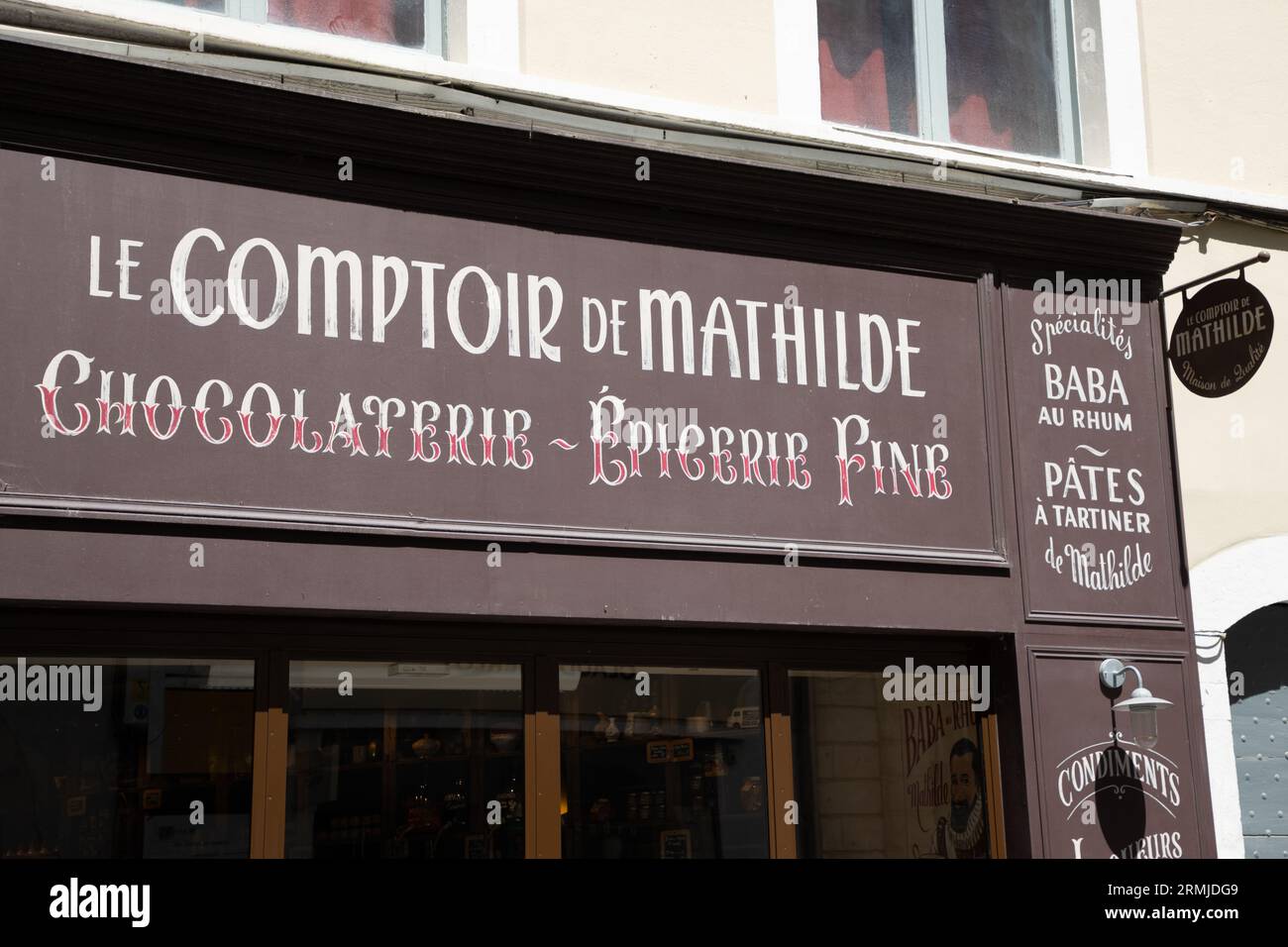 Bordeaux , France - 08 19 2023 : le comptoir de mathilde Chocolaterie ...