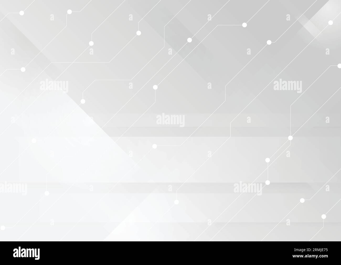 Grey White Technology Circuit Board Lines Background Vector Design Stock Vector Image And Art Alamy