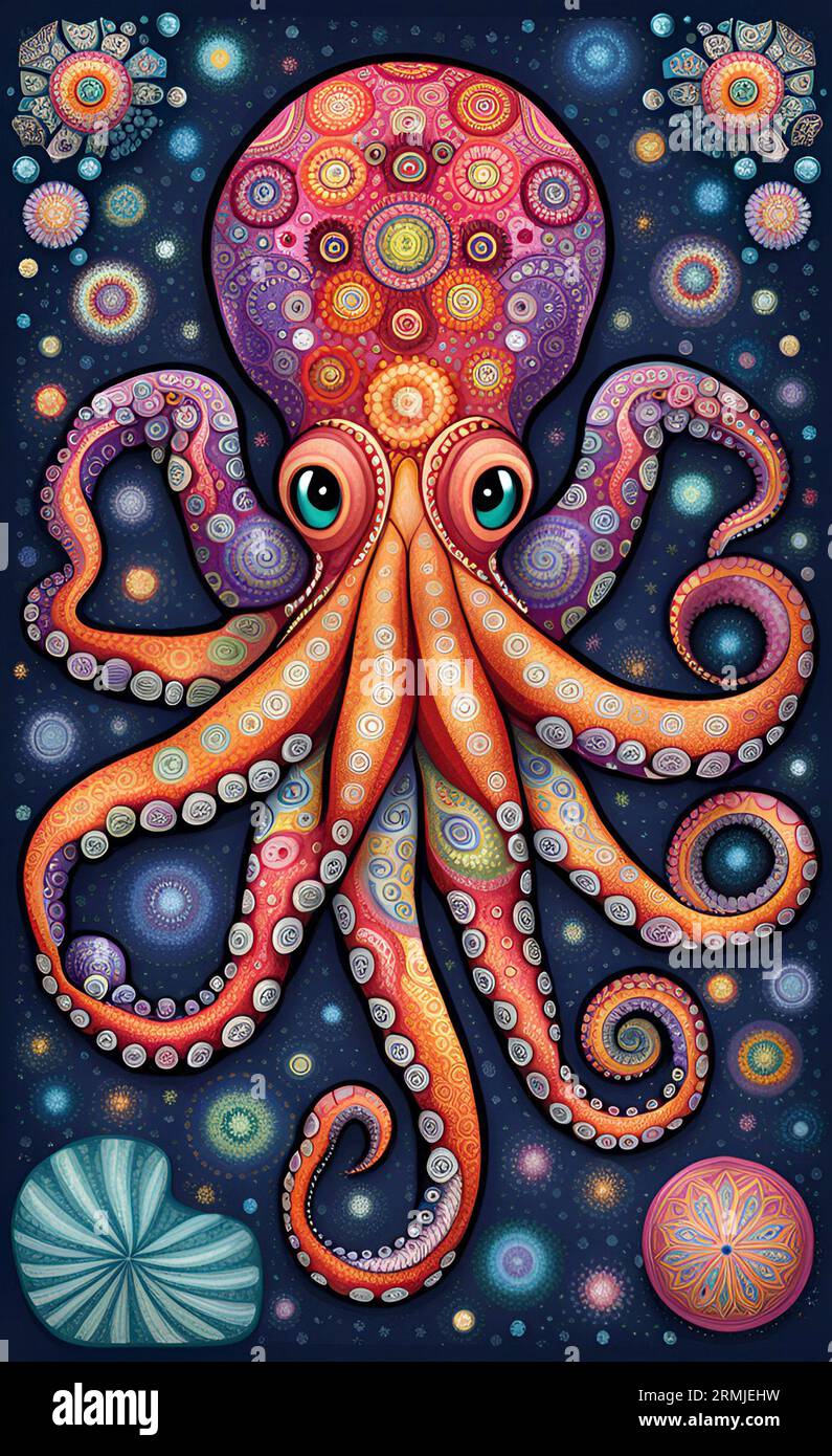 Octopus Legs Template