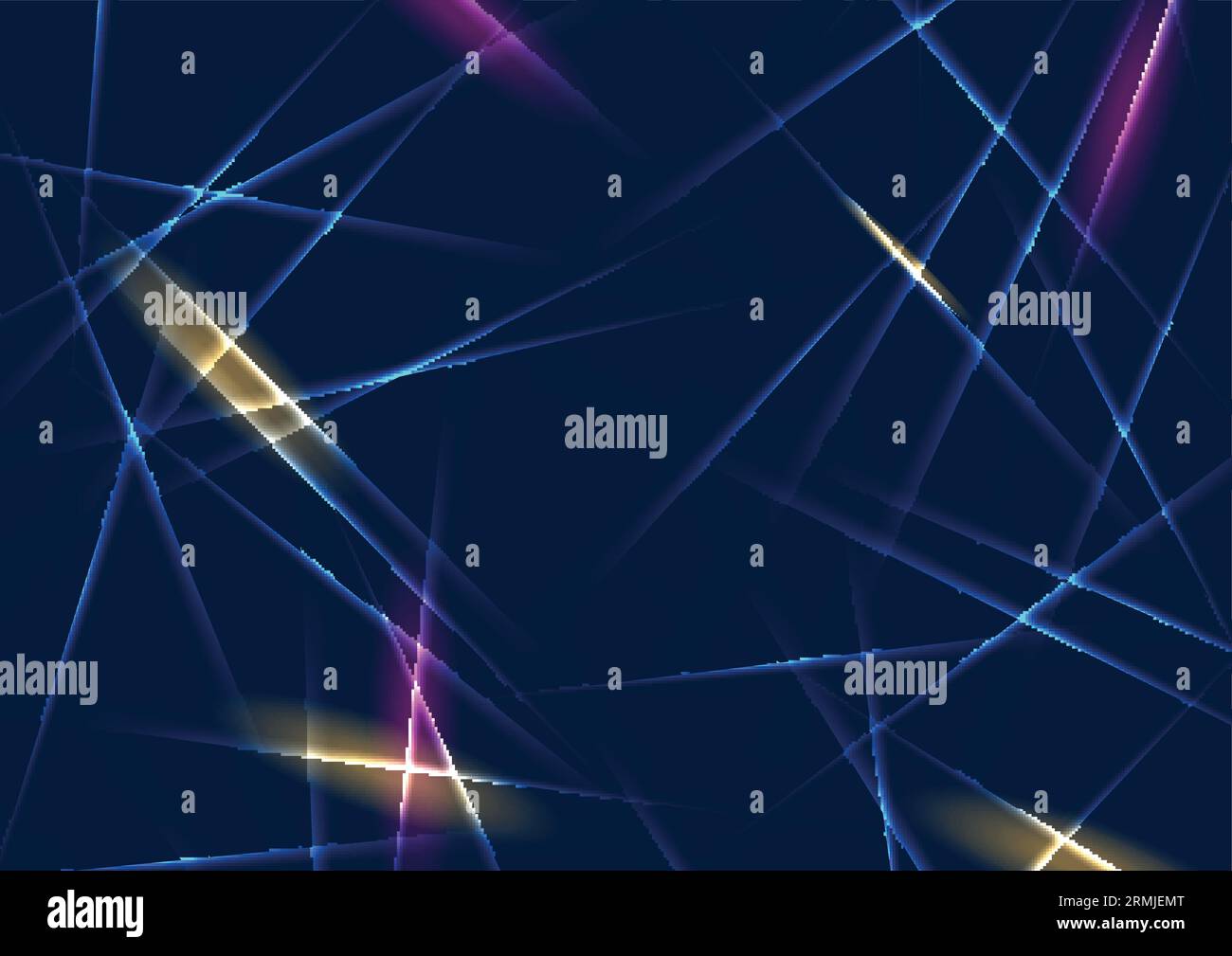 Colorful glowing laser beams lines abstract background. Vector design ...