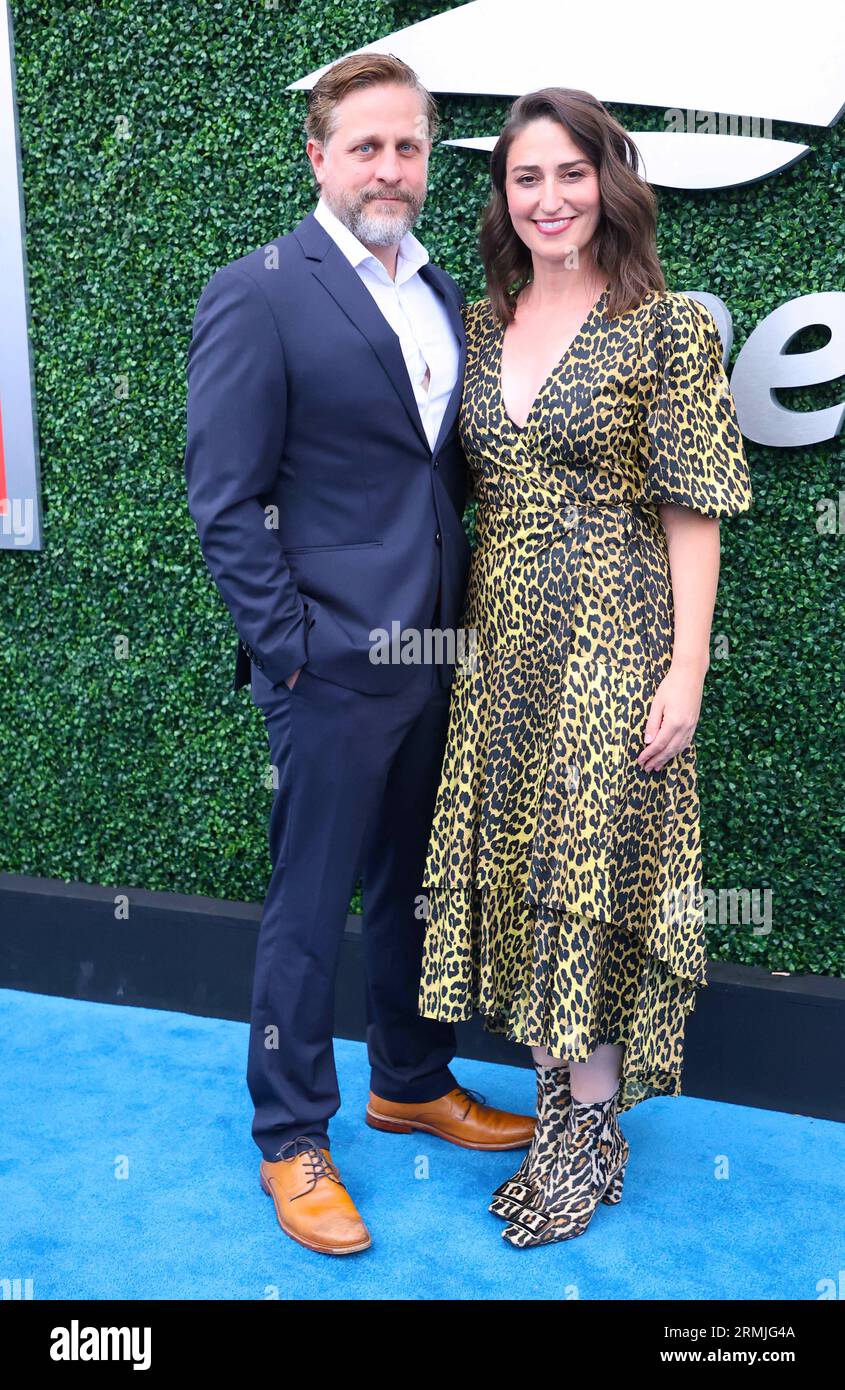 New York City, United States. 28th Aug, 2023. Singer Sara Bareilles and ...