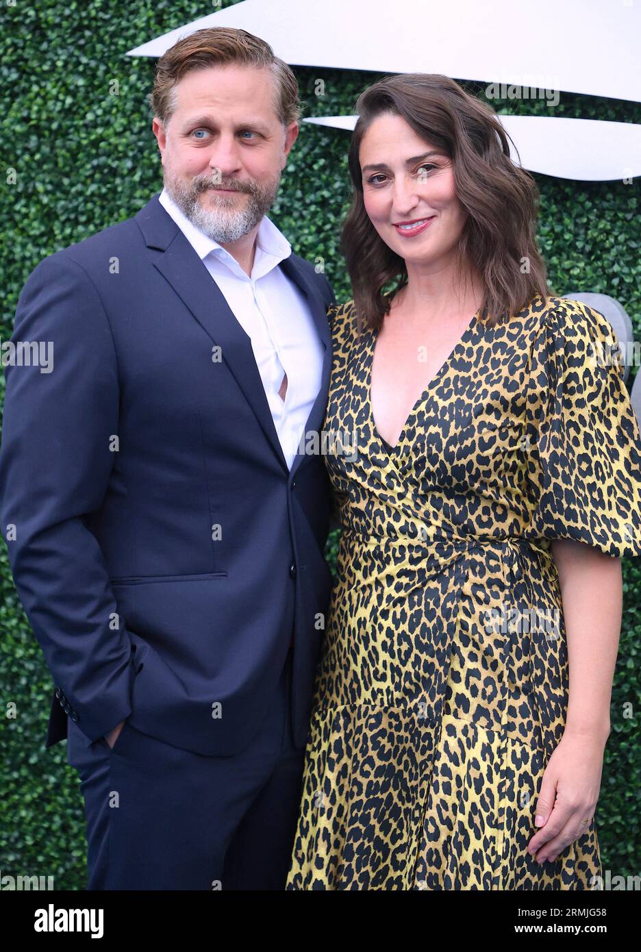 New York City, United States. 28th Aug, 2023. Singer Sara Bareilles and ...