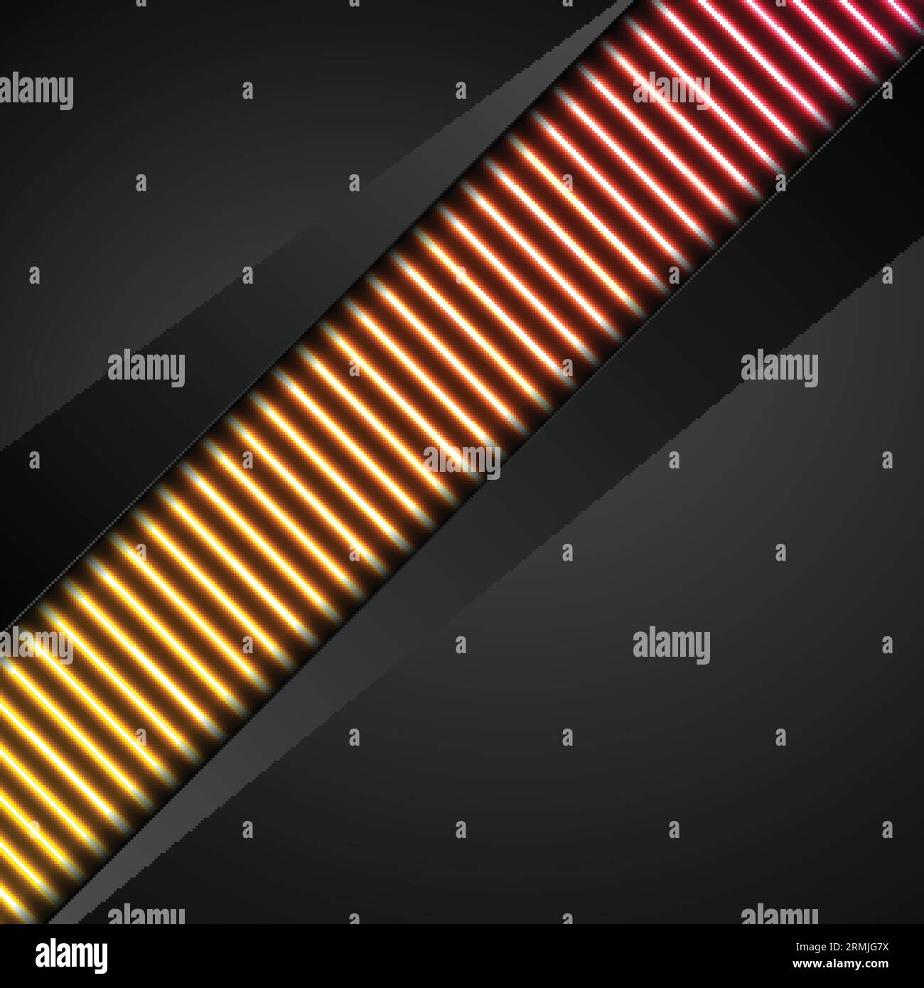 Black abstract corporate background with neon lines texture. Vector hi ...