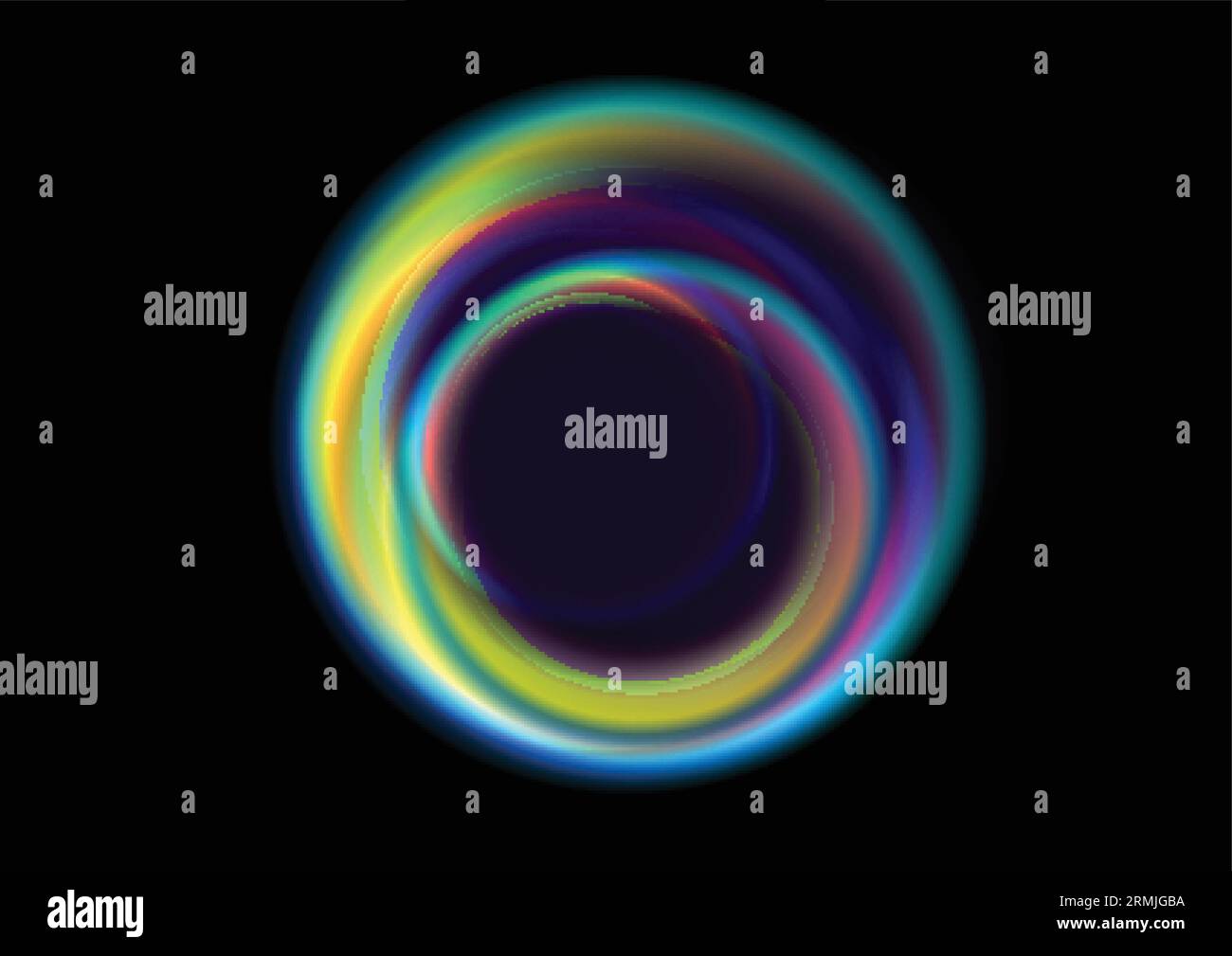 Colorful glowing abstract circular logo background. Vector design Stock ...