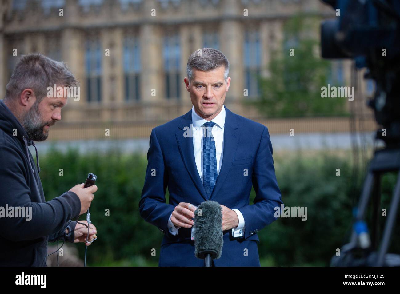 London, England, UK. 29th Aug, 2023. Secretary of State for Transport ...