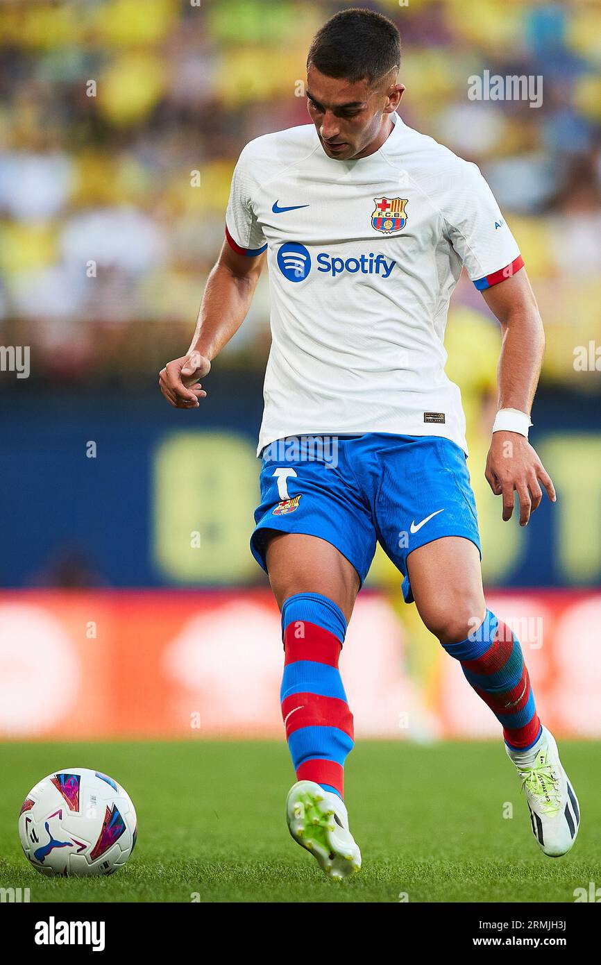 Ferran Torres (FC Barcelona, #7) in action during the LaLiga match ...
