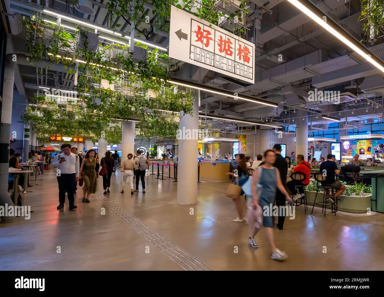 The new Central Market shopping and restaurant complex in the city ...