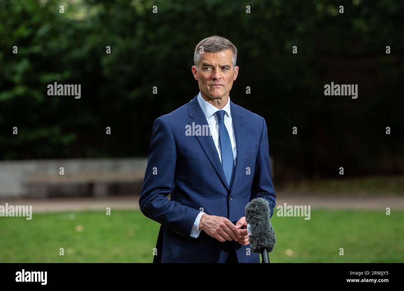 London, England, UK. 29th Aug, 2023. Secretary of State for Transport ...