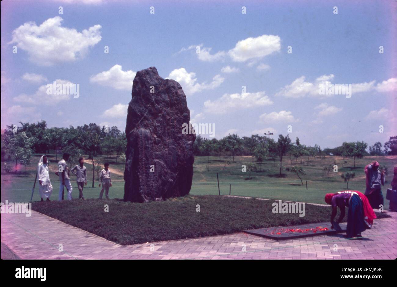 The Shakti Sthal is a memorial for the former Indian Prime Minister ...
