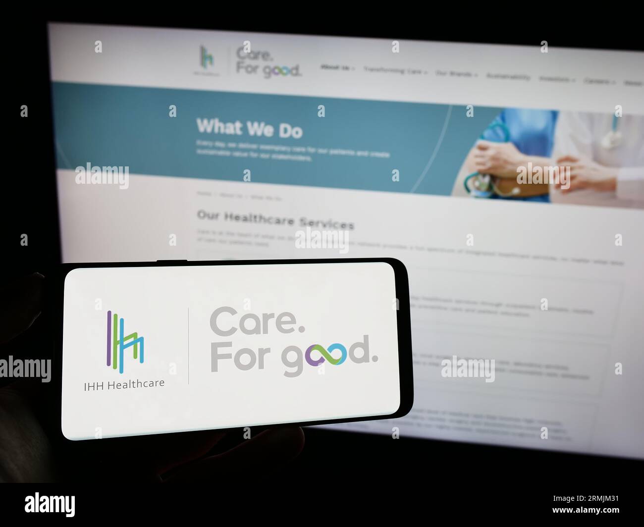 Ihh healthcare logo hi-res stock photography and images - Alamy