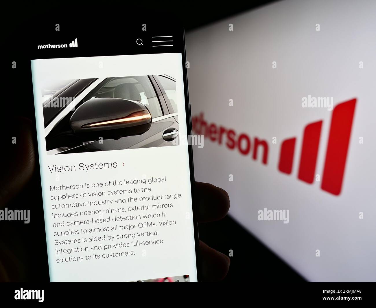 Motherson logo hi-res stock photography and images - Alamy