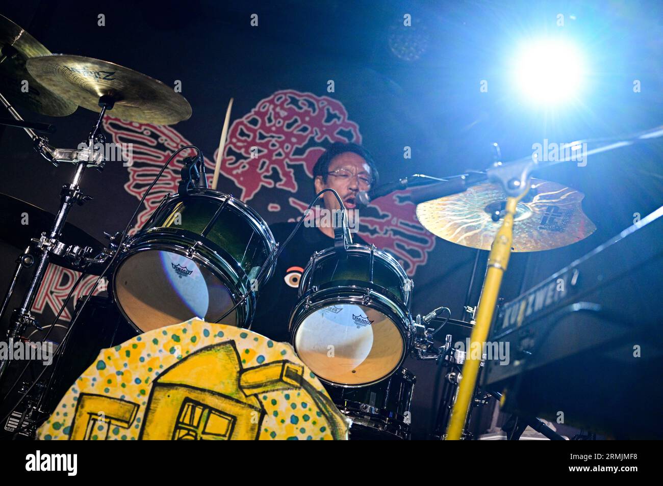 Prague, Czech Republic. 23rd Aug, 2023. Japanese drummer Tatsuya ...