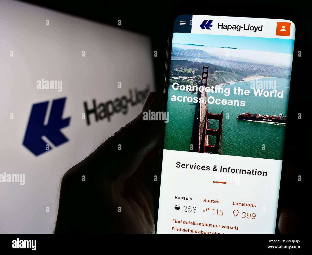 Hapag lloyd logo hi-res stock photography and images - Alamy