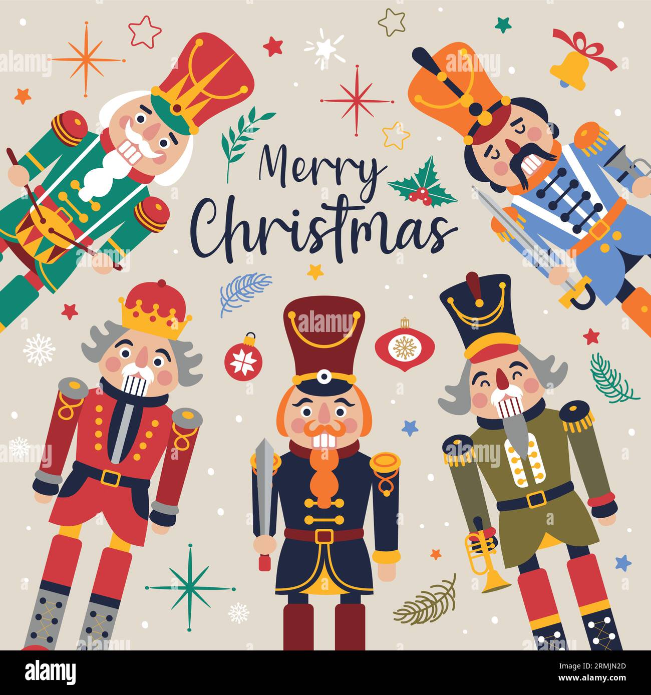 Traditional nutcrackers Stock Vector Images - Alamy
