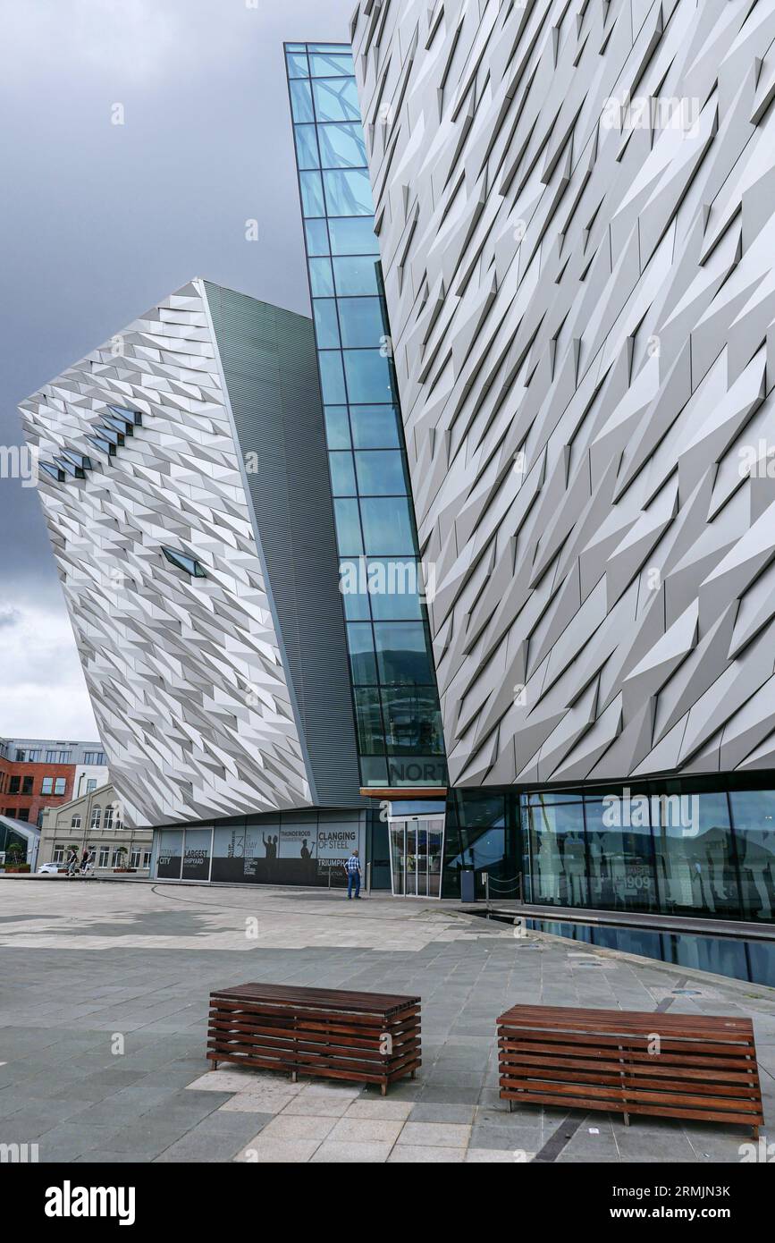 Northern Ireland, Belfast: Titanic Belfast, museum and monument to ...