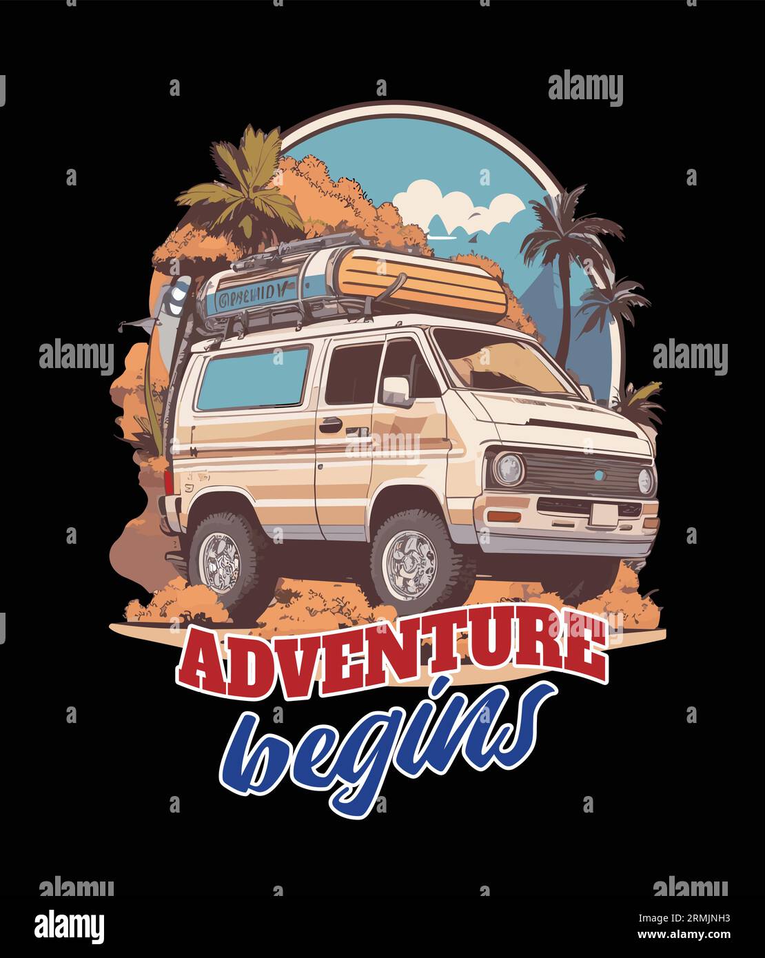 Nature begins Stock Vector Images - Alamy