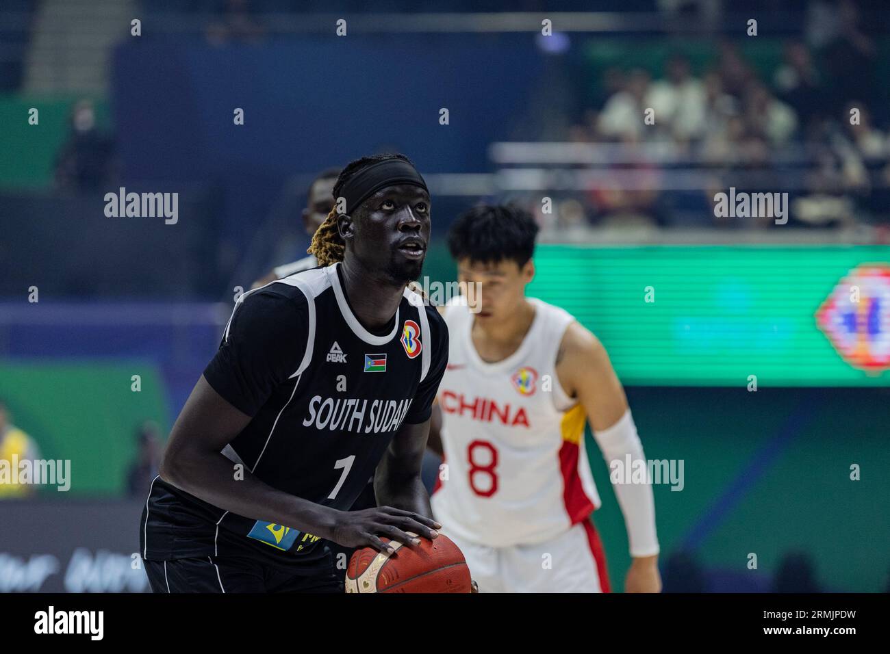 Manila, Philippines. 28th Aug, 2023. Nuni Omot of South Sudan seen in ...