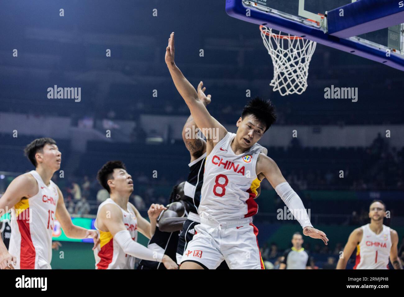 Manila, Philippines. 28th Aug, 2023. Rui Zhao of China seen in action ...