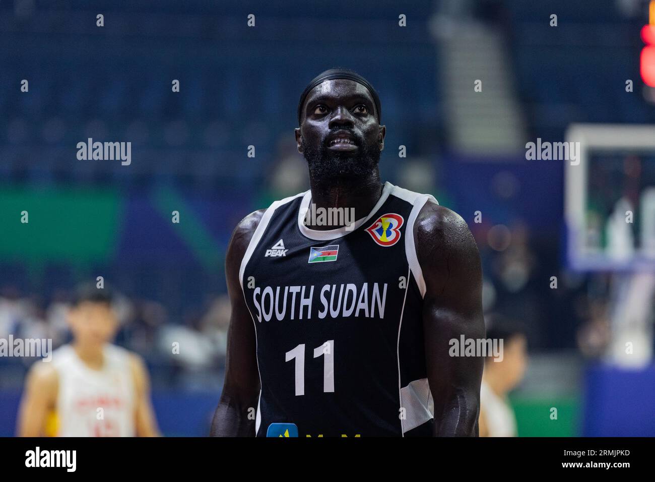 Manila, Philippines. 28th Aug, 2023. Marial Shayok of South Sudan seen ...